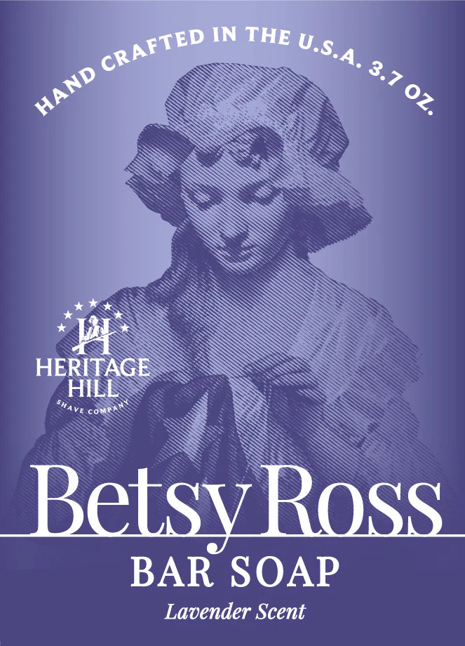 Heritage Hill Shave Company - Betsy Ross - Bar Soap - 3.7oz – The Razor Company
