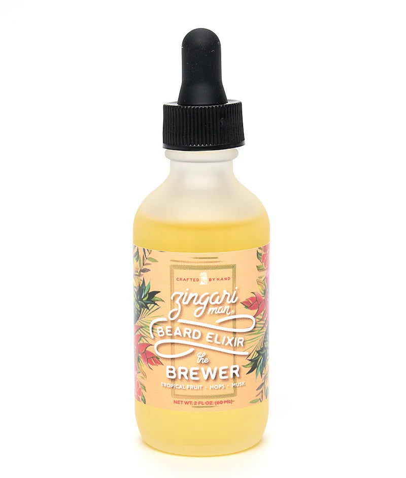 Zingari Man - The Brewer - Beard Elixir - 2oz | Free Shipping | The Razor Company