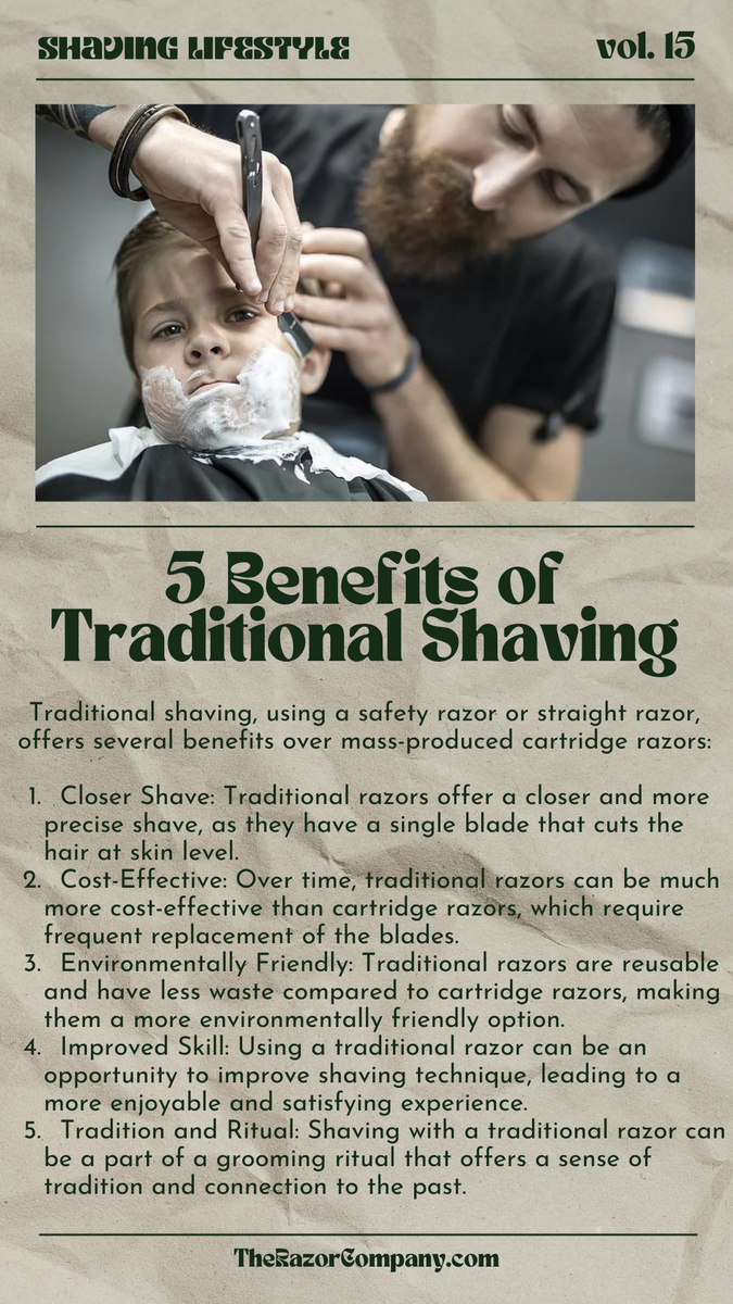 5 Benefits of Traditional Shaving – The Razor Company