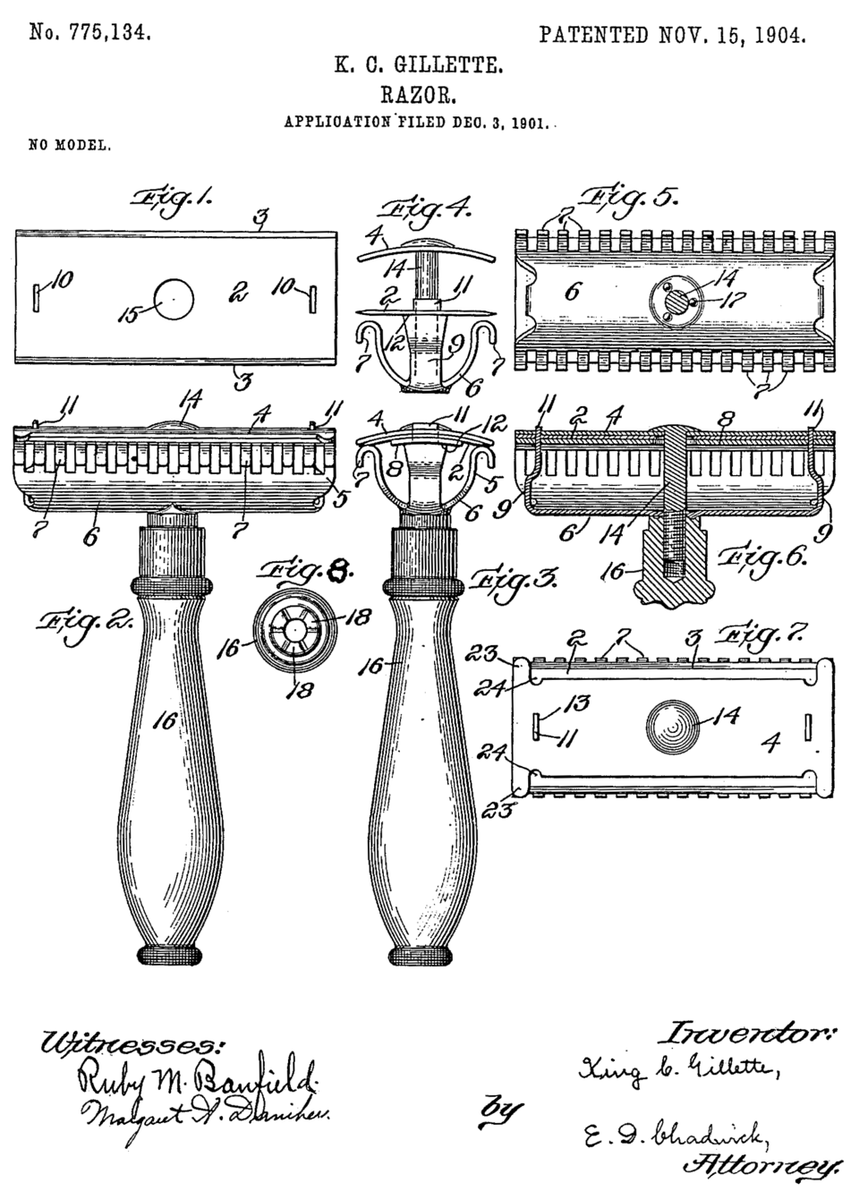 The Invention That Changed It All: King C. Gillette and the Safety Raz ...