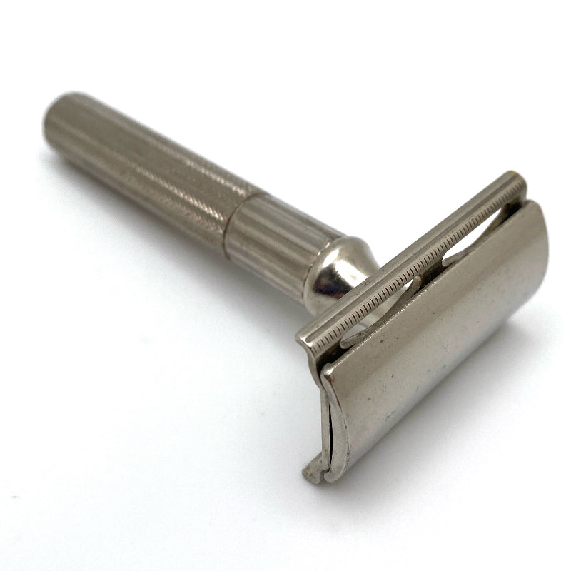 Vintage - Gillette Fat Handle Tech - Double Edge Safety Razor – The ...