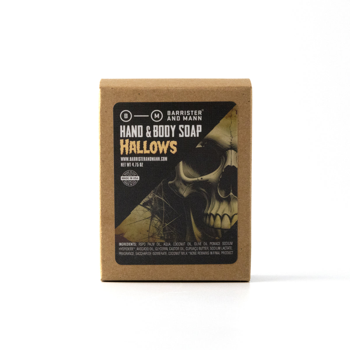 Barrister and Mann Hallows Hand & Body Bar Soap | Free Shipping | The ...