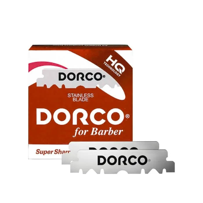 Dorco - Prime Japanese Steel Single Edge Razor Blades - Saloon Style ...