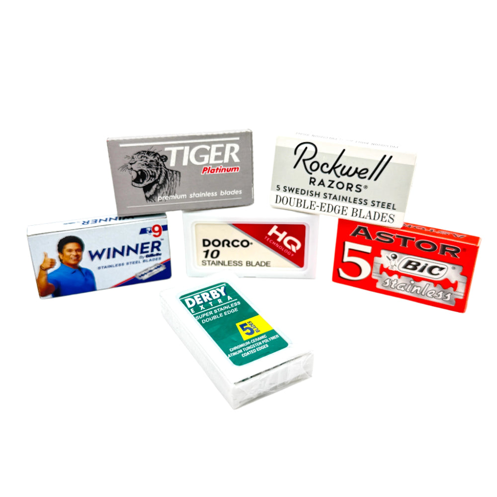 Double Edge Razor Blade Sample Pack Echo 35 Blades | The Razor Company