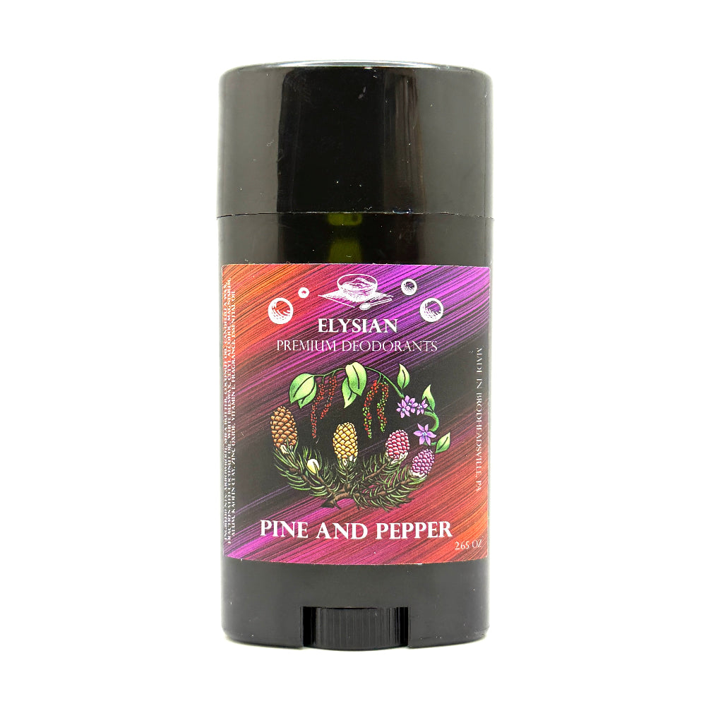 Elysian Pine and Pepper Natural Deodorant 75ml | The Razor Company