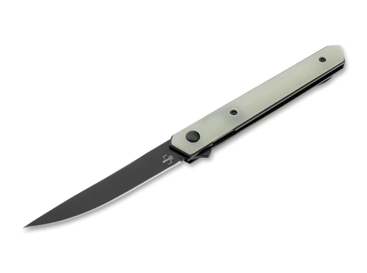 Boker Plus Kwaiken Air Mini G10 Jade Knife | The Razor Company