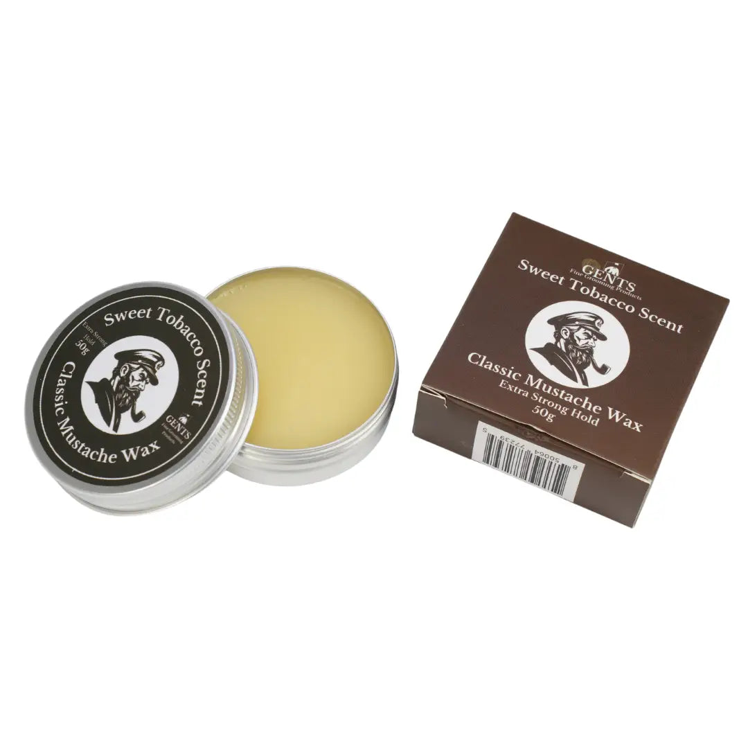 Gents Fine Grooming Mustache Wax – Strong Hold – The Razor Company