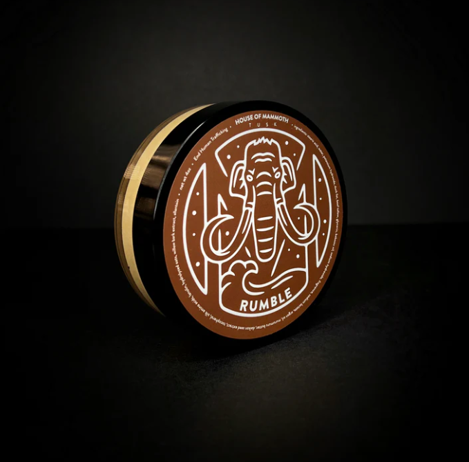 Rumble Shaving Soap | Chocolate Rum Amber Fragrance | The Razor Company