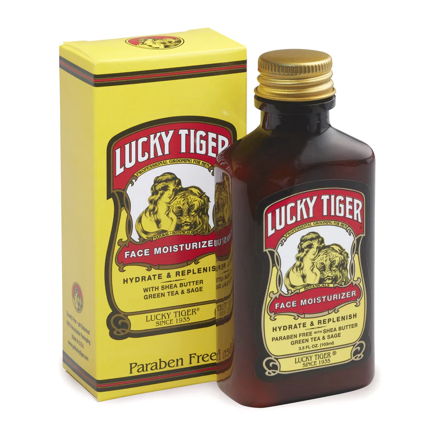Lucky Tiger - Face Moisturizer - 3.5oz – The Razor Company