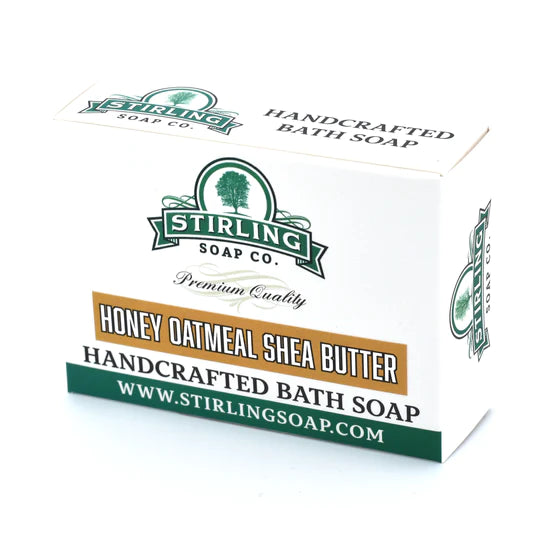 Stirling Soap Company - Honey Oatmeal Shea Butter - Bath Soap - 5.5oz ...