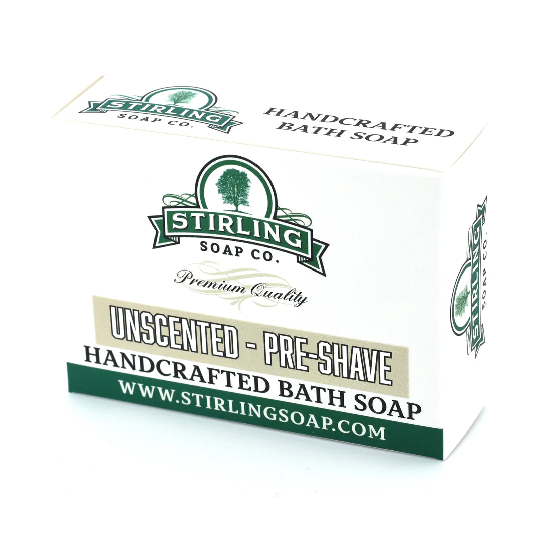 Stirling Soap Company - Unscented - Pre-Shave Soap - 5.5oz | Free ...