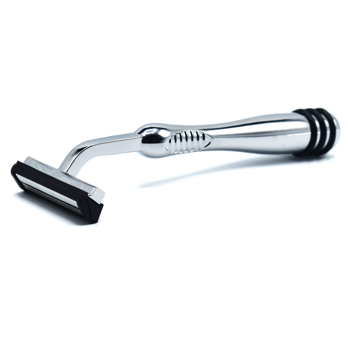 Taconic Shave Heavyweight Chrome Twin Trac 2 Razor | The Razor Company