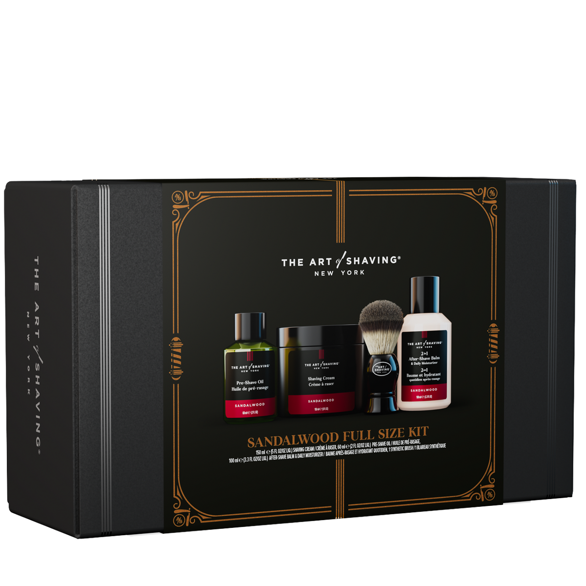 The Art of Shaving Sandalwood Full Size Kit | 4 Elements of The Perfect ...