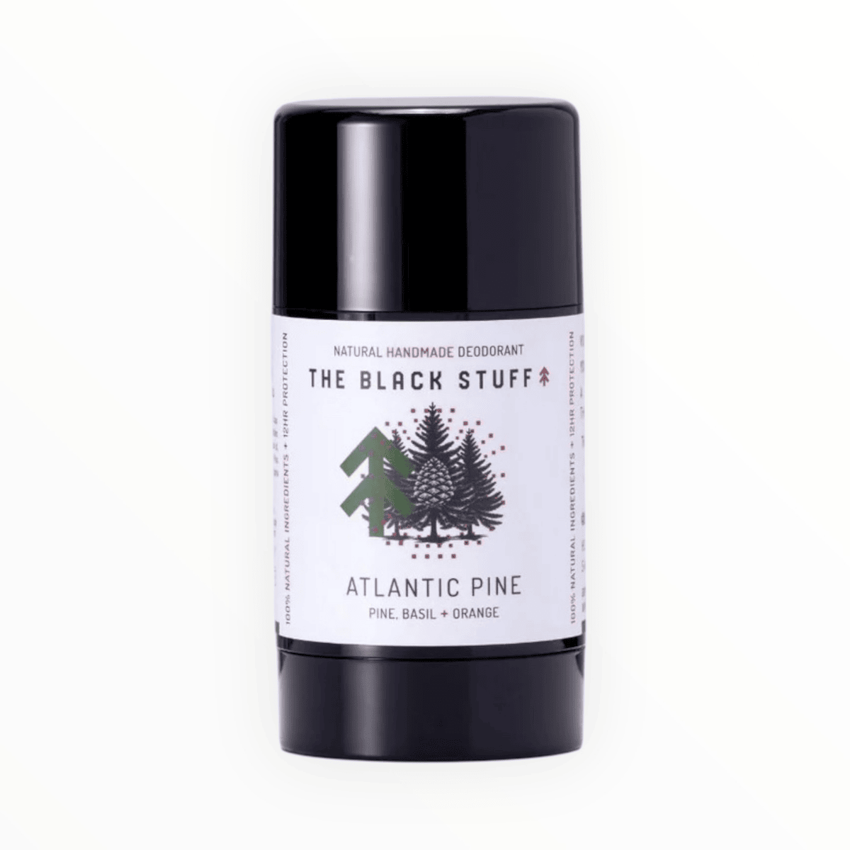 The Black Stuff Atlantic Pine Natural Deodorant 2.8oz | The Razor Company