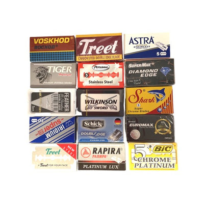 Double Edge Safety Razor Blade Sample Packs – The Razor Company