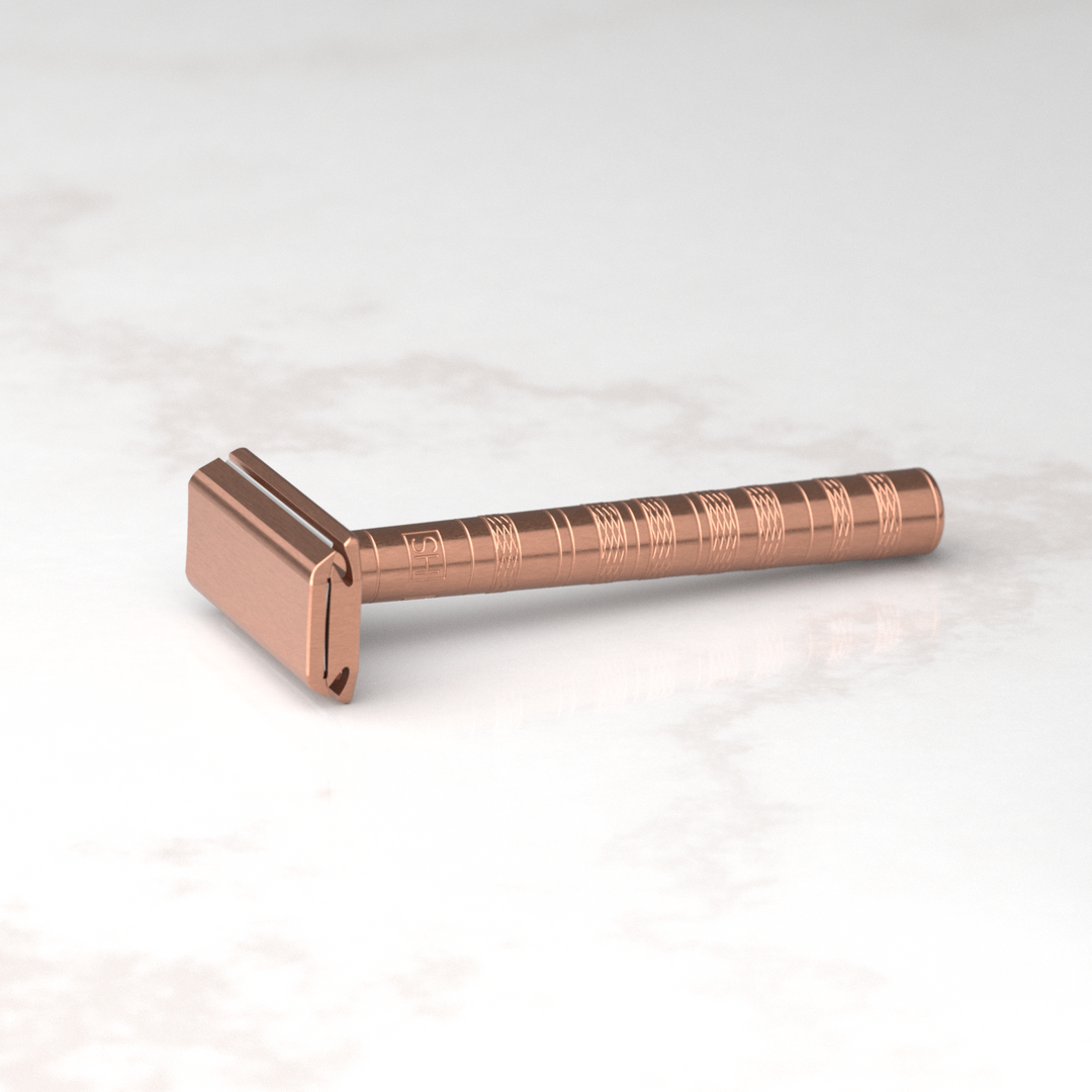 Henson Shaving - Copper - New Beveled Edge Aluminum AL13 Double Edge S ...