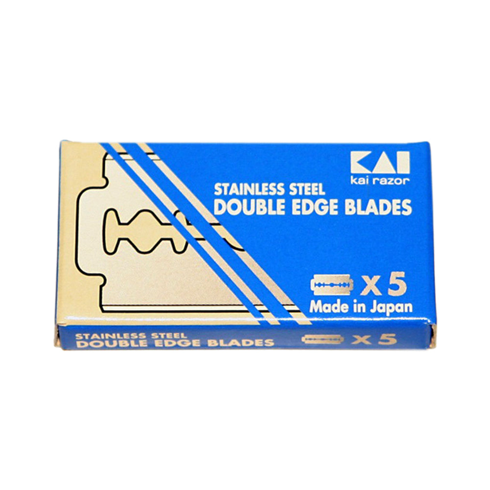 Kai - Double Edge Razor Blades - Pack of 5 Blades – The Razor Company