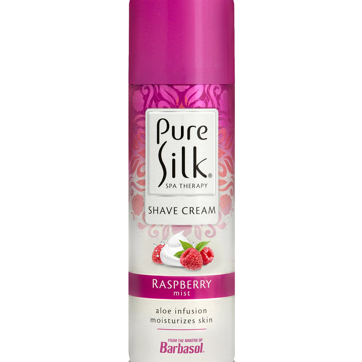 Pure Silk - Raspberry Mist Shave Cream - 7.25 Ounces – The Razor Company