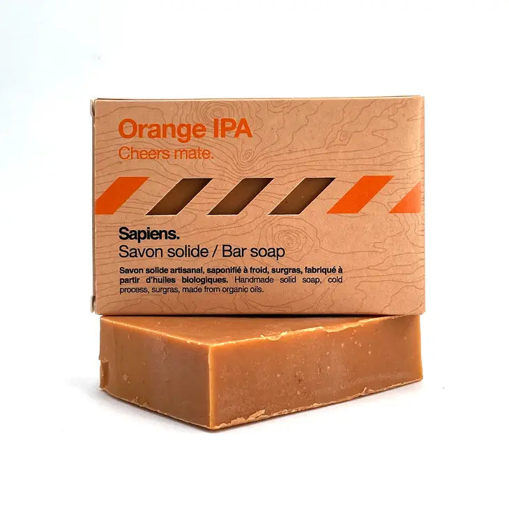 Sapiens - Orange IPA - Solid Soap 100g | Free Shipping | The Razor Company