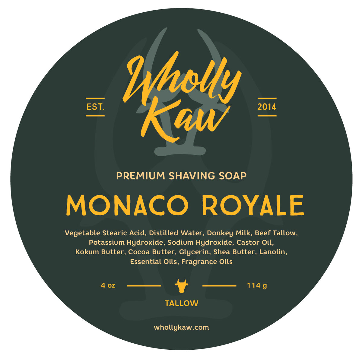 Wholly Kaw - Monaco Royale - Premium Shave Soap – The Razor Company