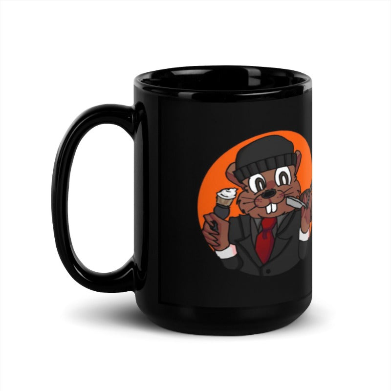 Canadian Mafia Black Glossy Mug – The Razor Company